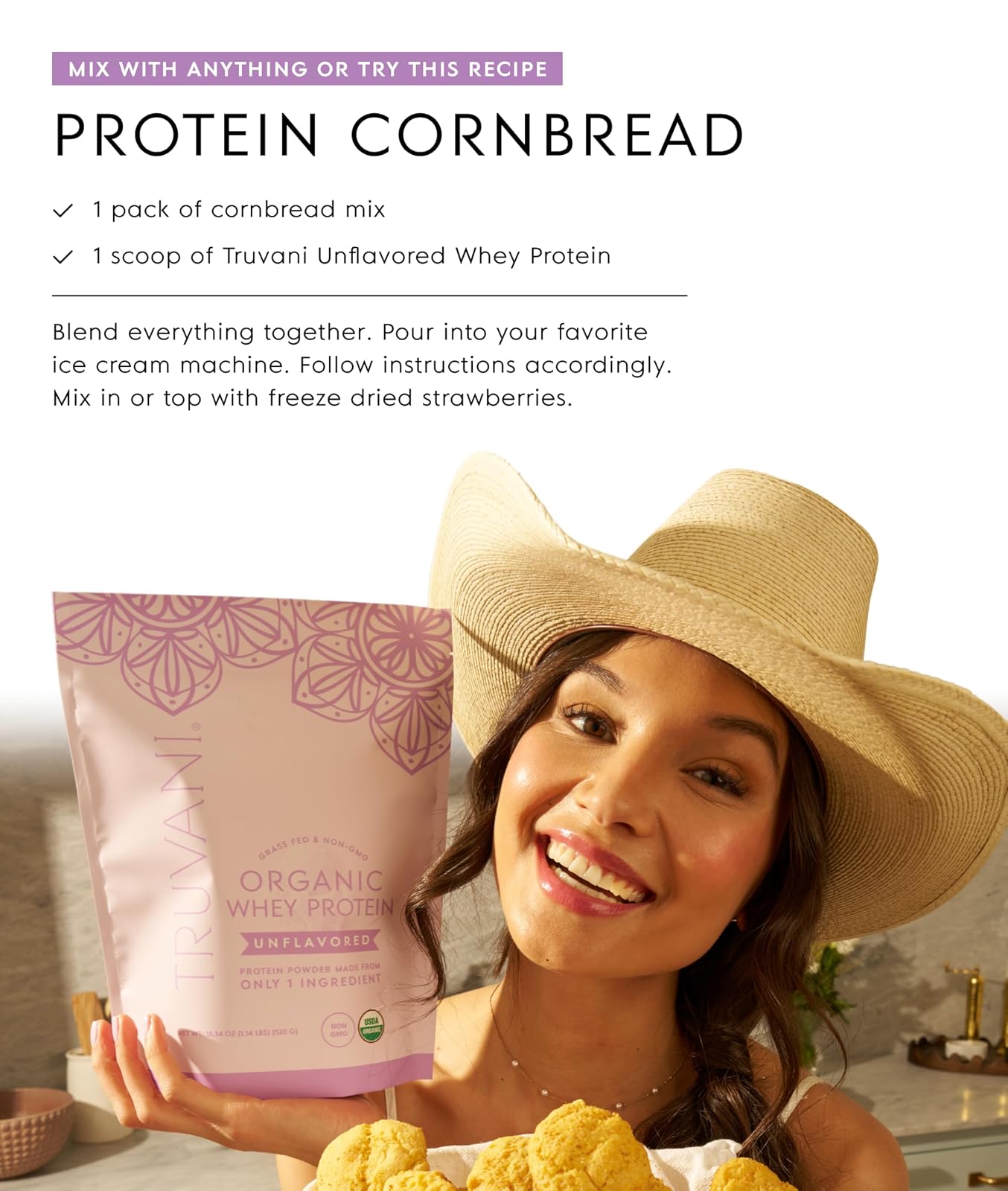 versatile whey protein for recipes