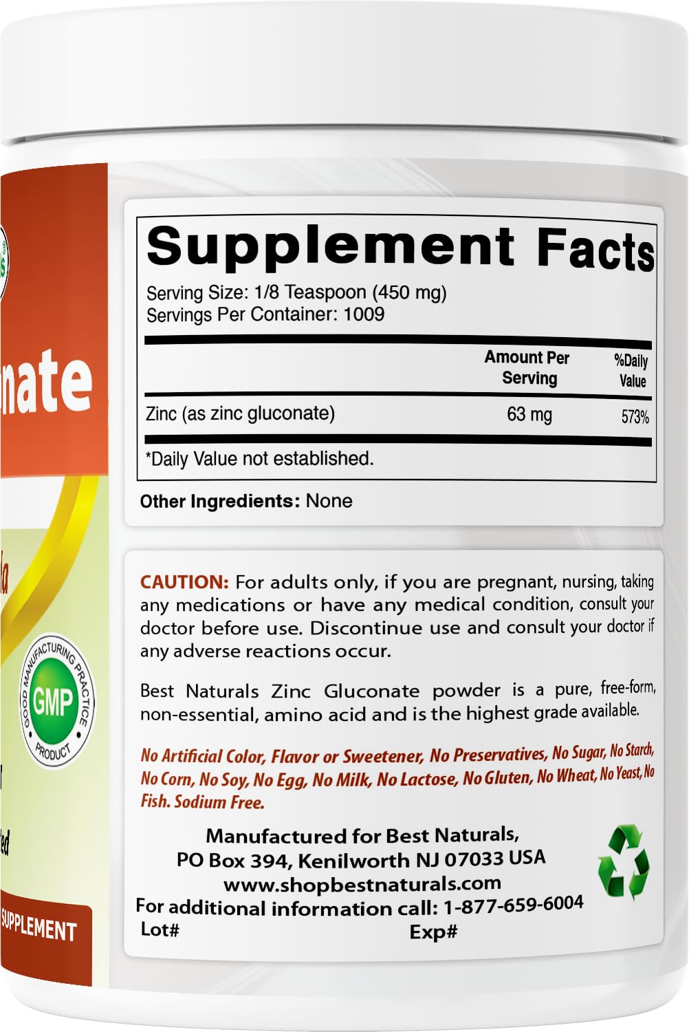 versatile zinc for various health uses