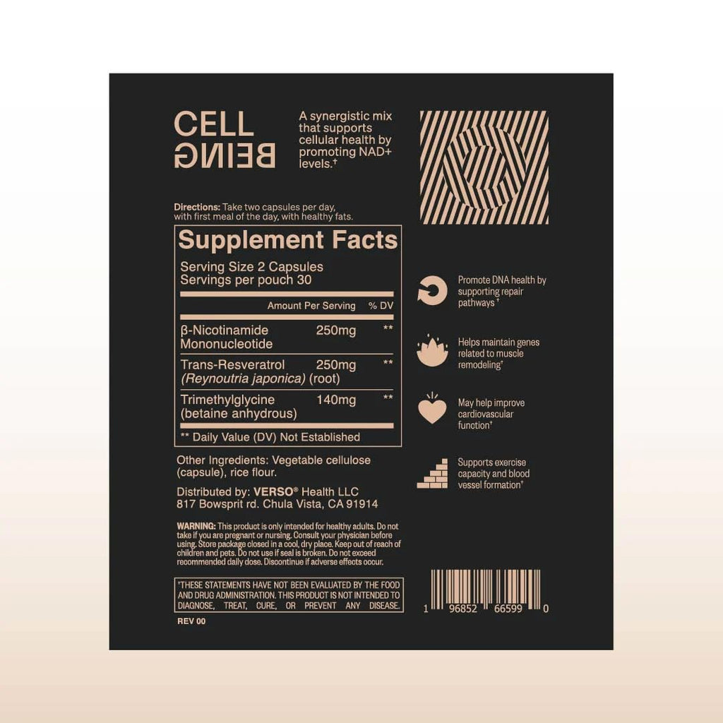 Verso Resveratrol for cellular health