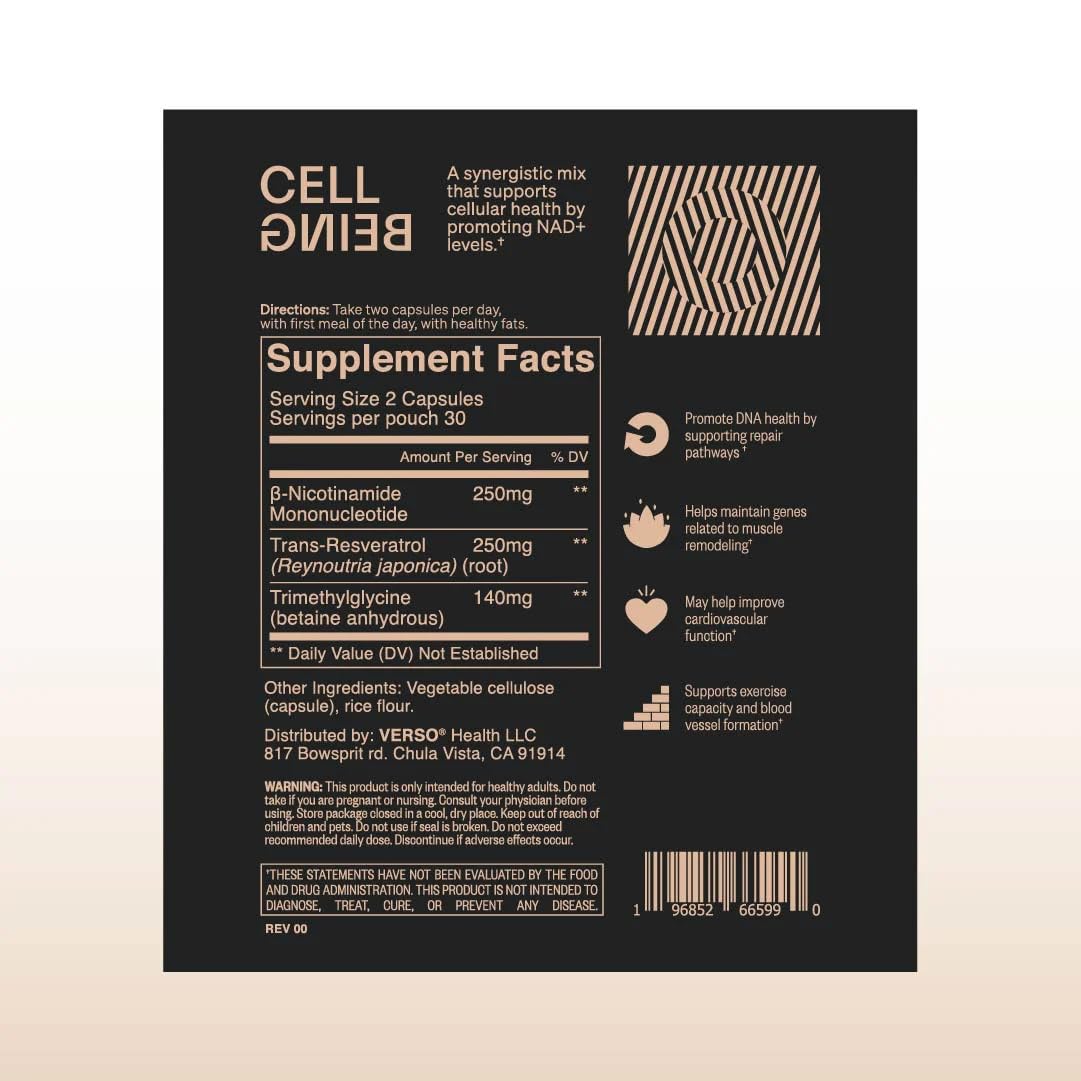Verso Resveratrol for cellular health