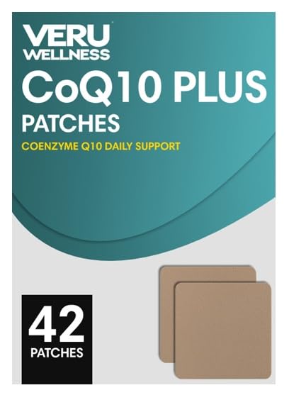 Veru CoQ10 Plus daily patch benefits