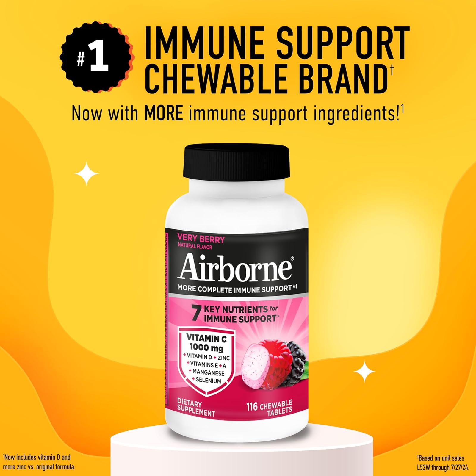 Very Berry flavour vitamin C