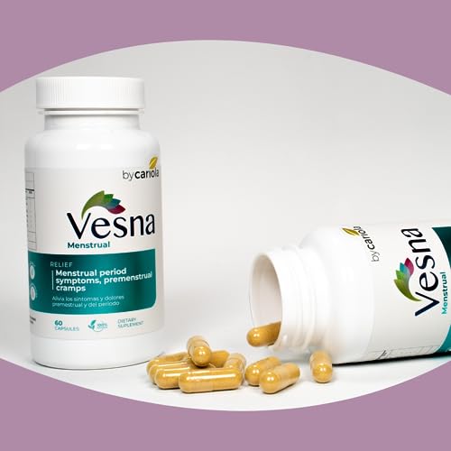 VESNA menstrual support supplement capsules