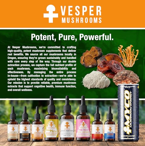 Vesper Gray Matter mushrooms for vitality