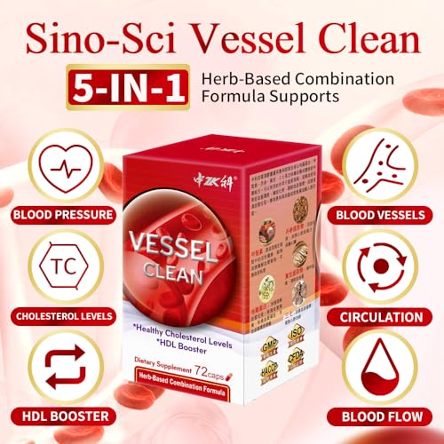 Vessel Clean blended vitamins for hypertension