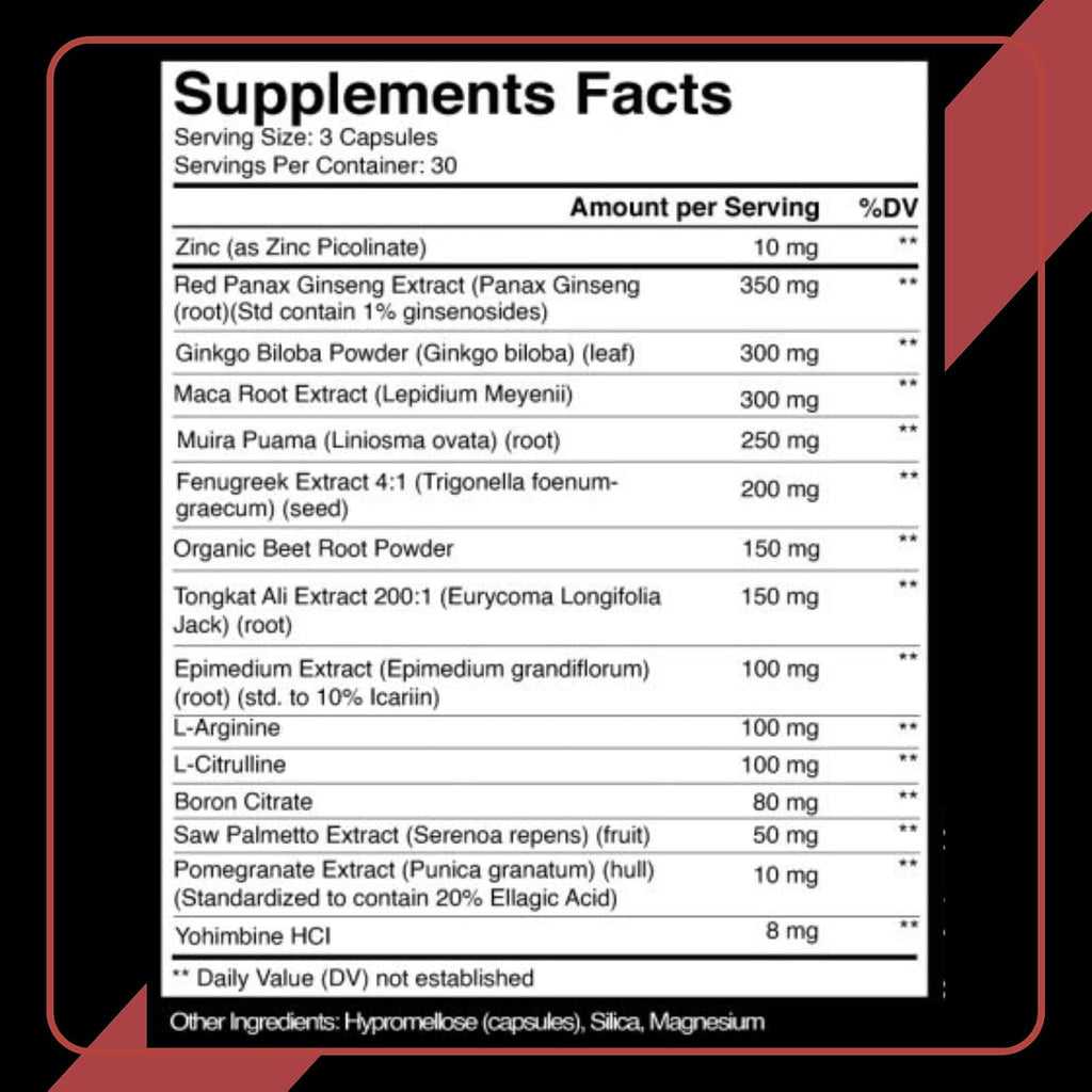 VesselFLEX pre-workout supplement capsules