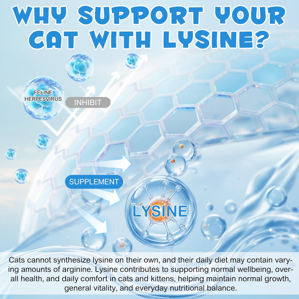 veterinarian recommended L-lysine formula