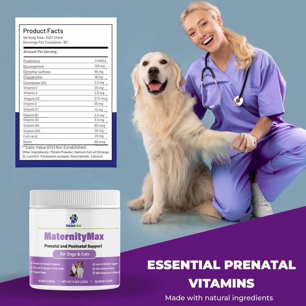 veterinarian-recommended prenatal vitamins