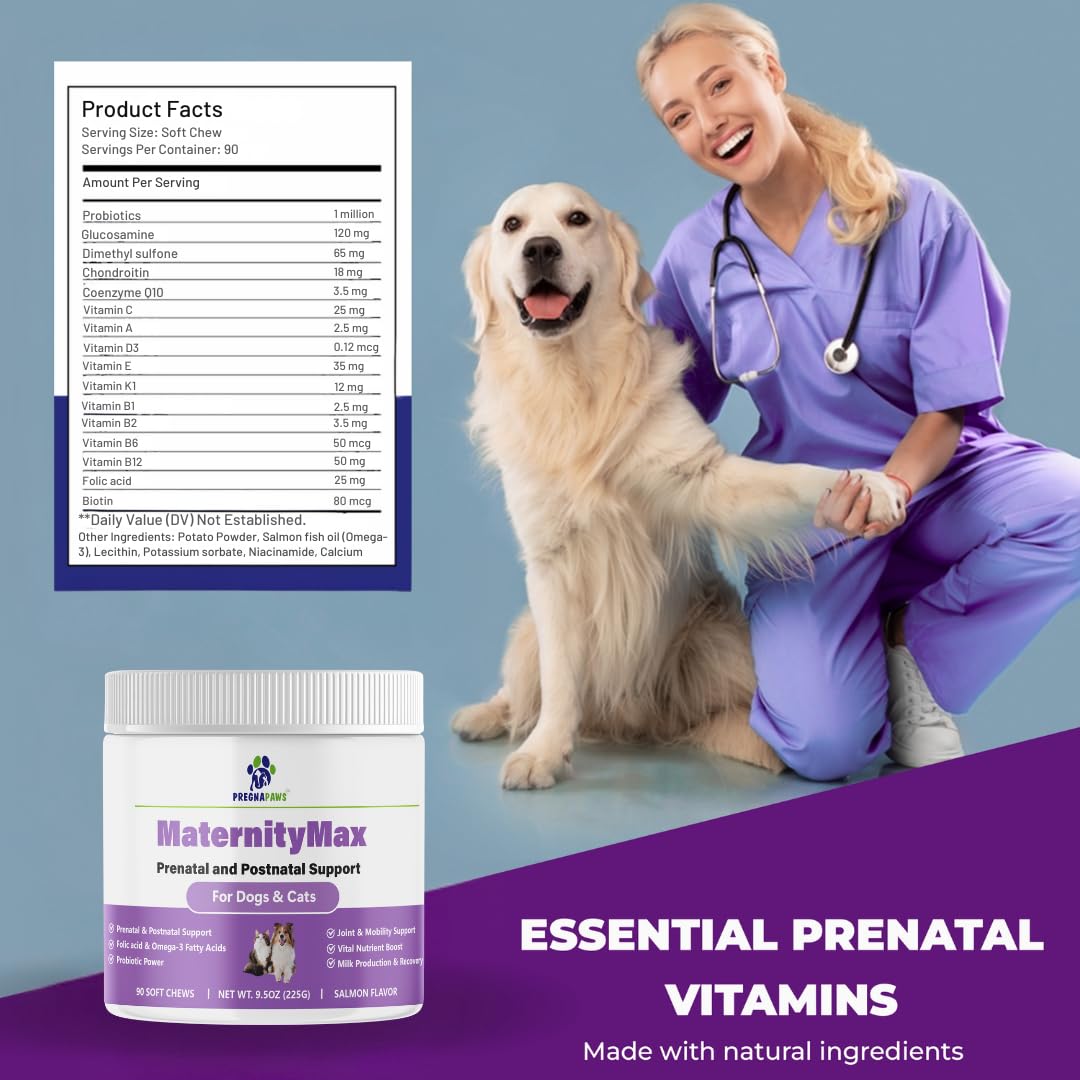 veterinarian-recommended prenatal vitamins