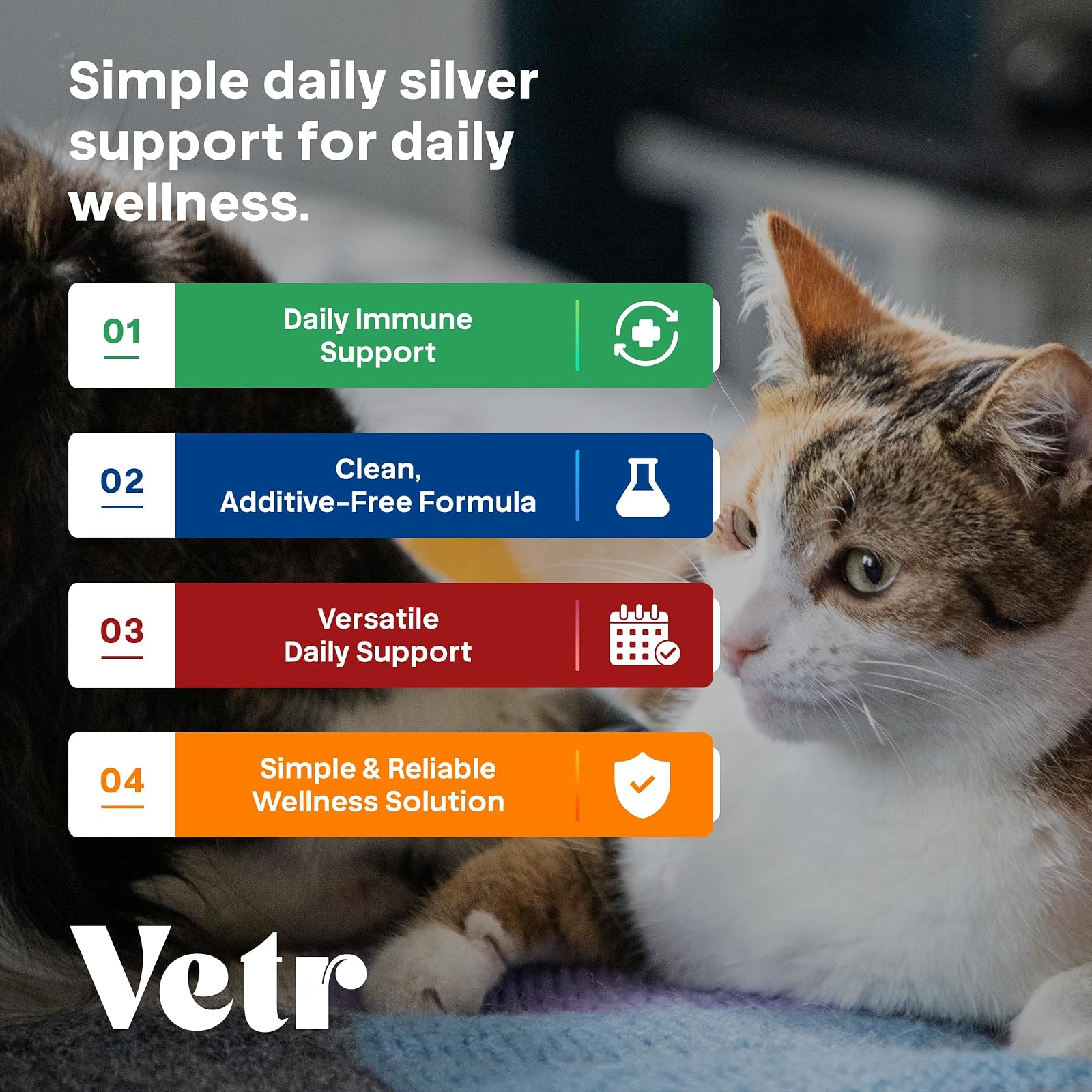 Vetr immune support with dropper