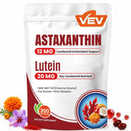 VEV Astaxanthin softgels for eye health
