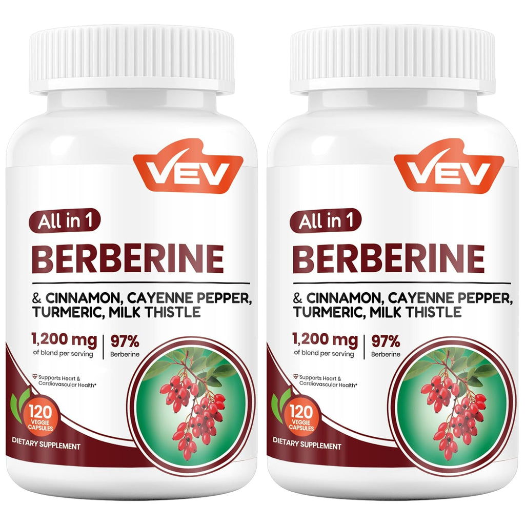 VEV Berberine capsules for wellness