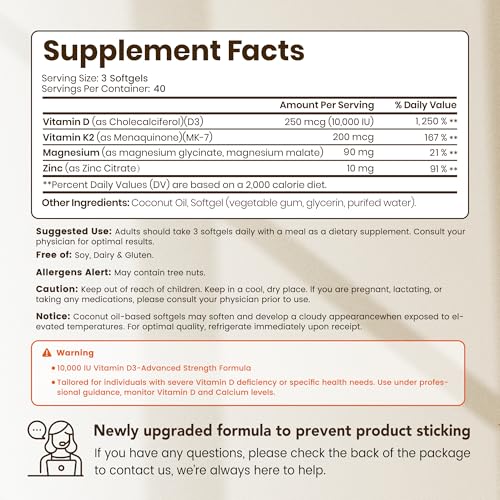 VEV Corefeel vitamin D3 immune support