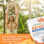 VEV Corefeel vitamin D3 K2 dosage