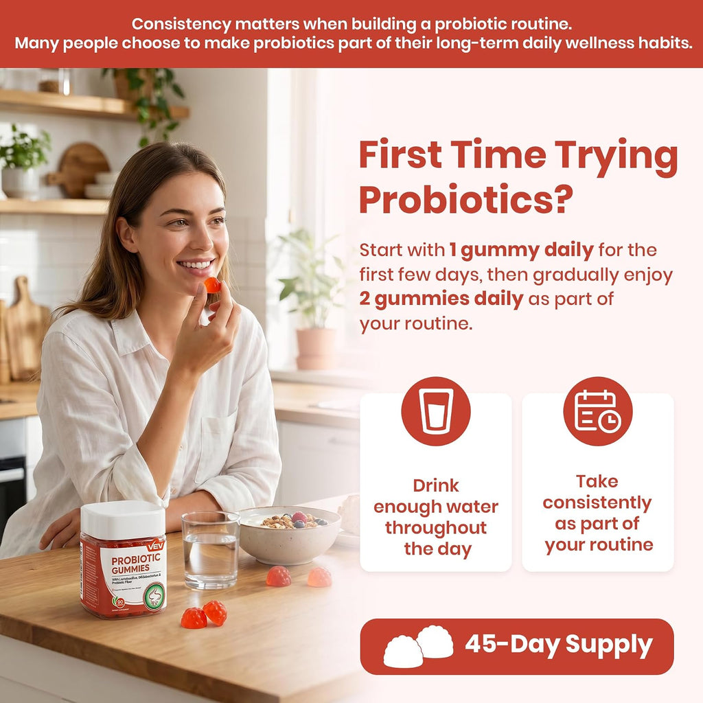 VEV gummies for daily digestive support