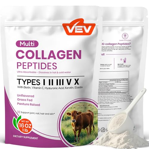 VEV multi collagen peptides powder benefits