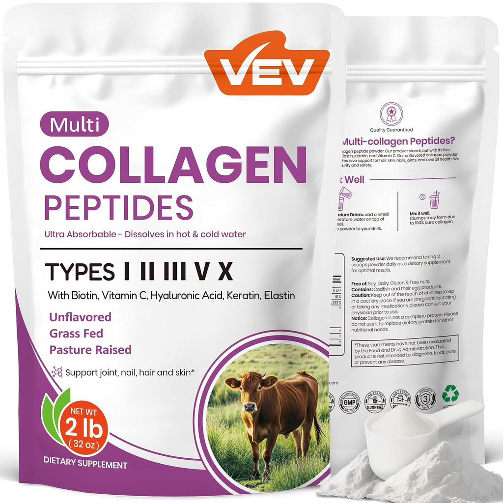 VEV multi collagen peptides powder