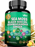 VEV Sea Moss blended vitamin supplements