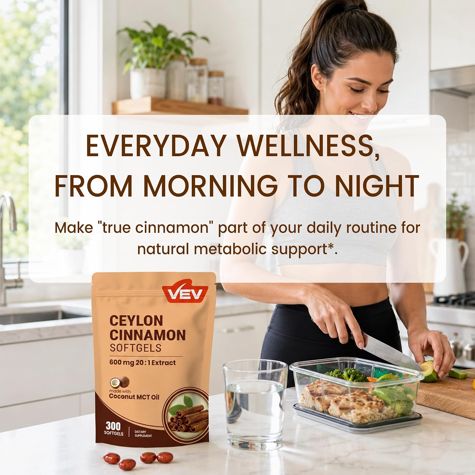 VEV softgels for daily nutrition
