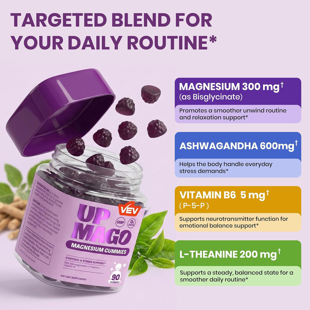 VEV UPMAGO gummies support muscle recovery