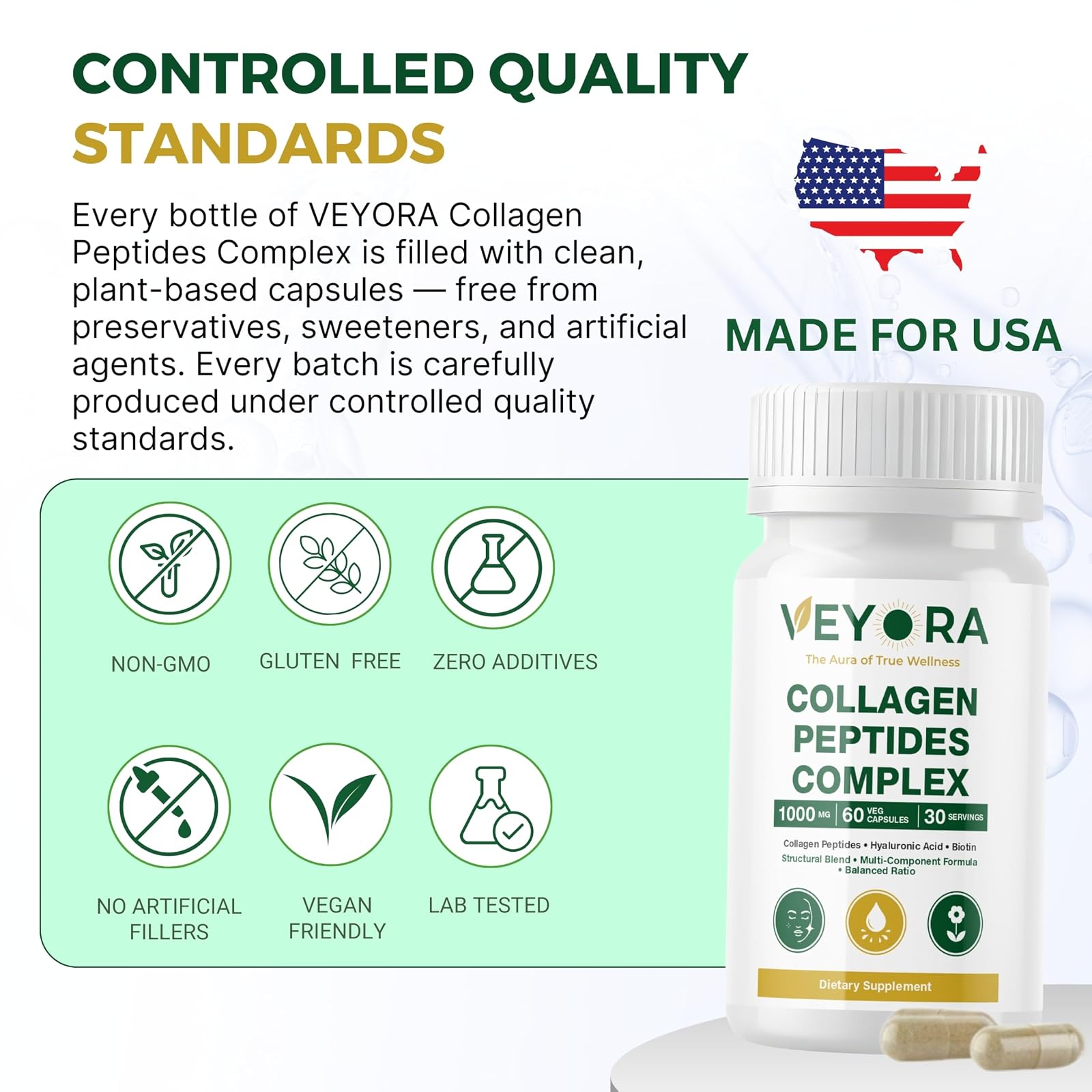 VEYORA vegan capsules for nails