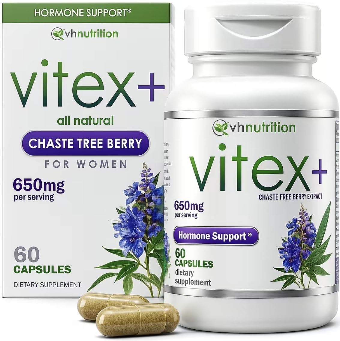 VH Nutrition Vitex Chasteberry capsules
