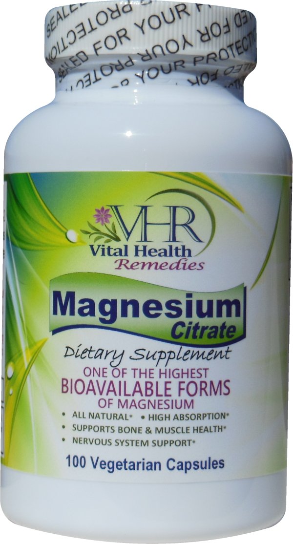 VHR Magnesium Citrate vegetarian capsules