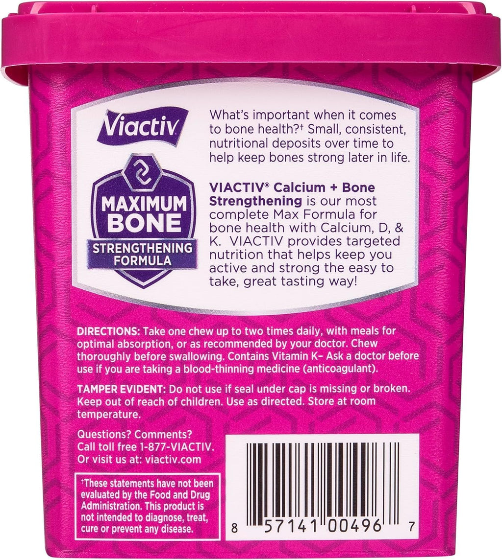 Viactiv chewable calcium for women’s wellness