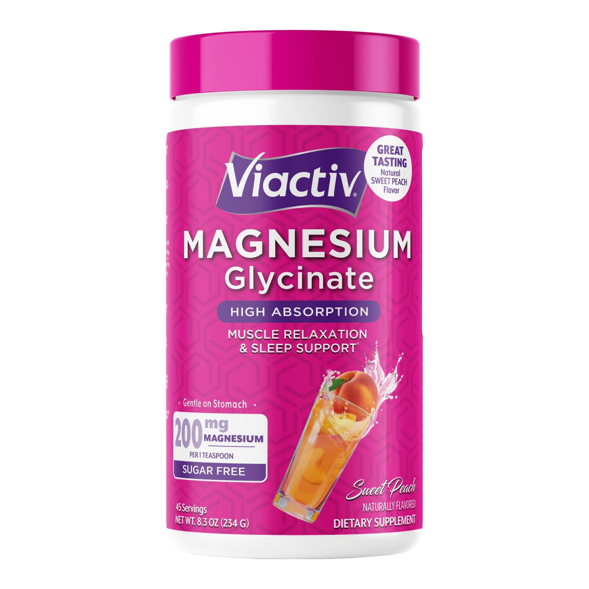 Viactiv Magnesium Glycinate powder supplement