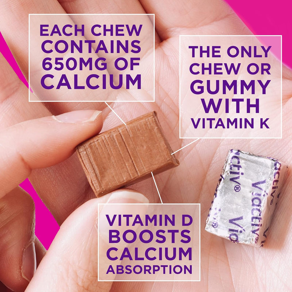 Viactiv Vitamin D chews for enhanced absorption