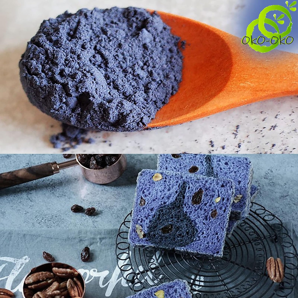 vibrant blue matcha for smoothies