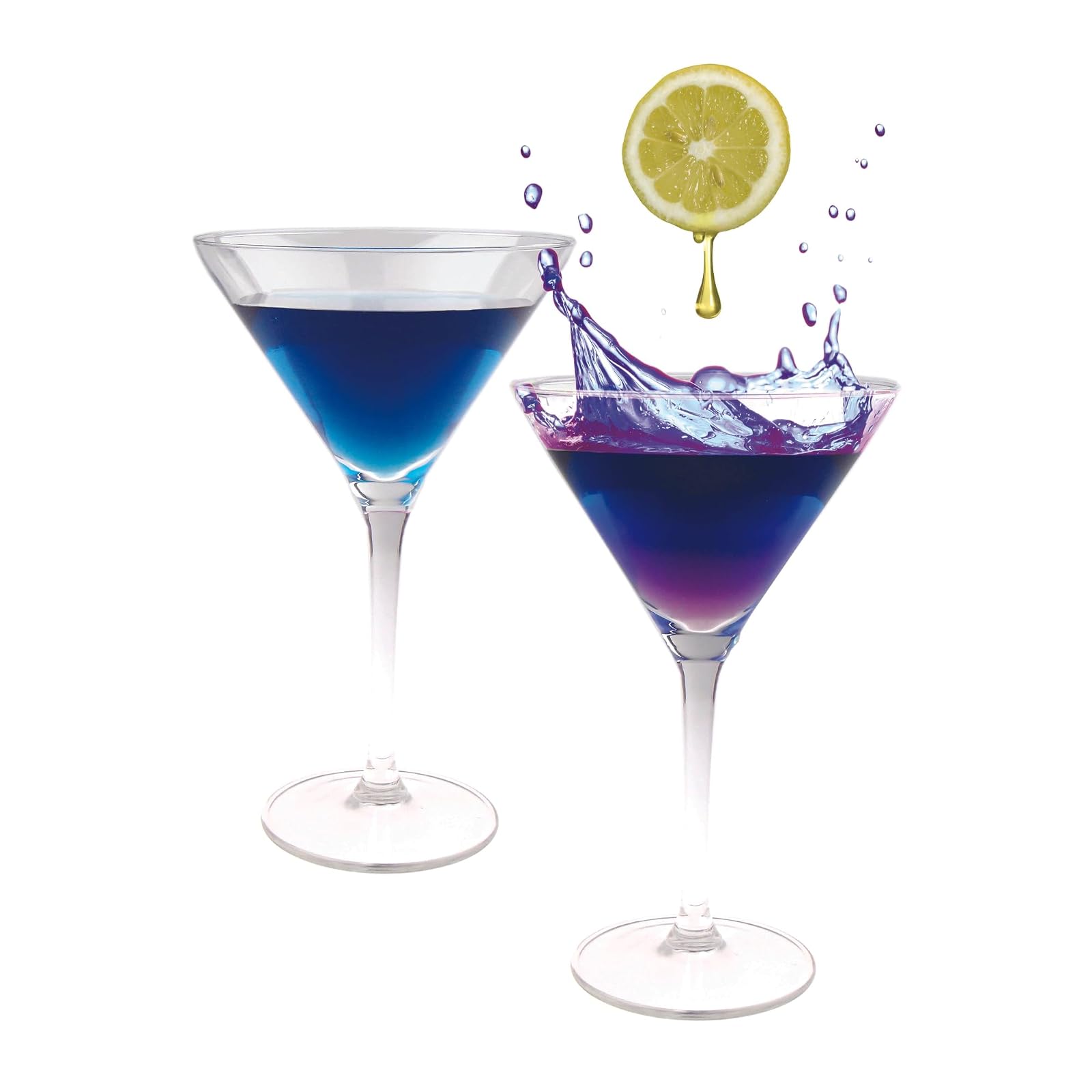 vibrant colour herbal blends drink