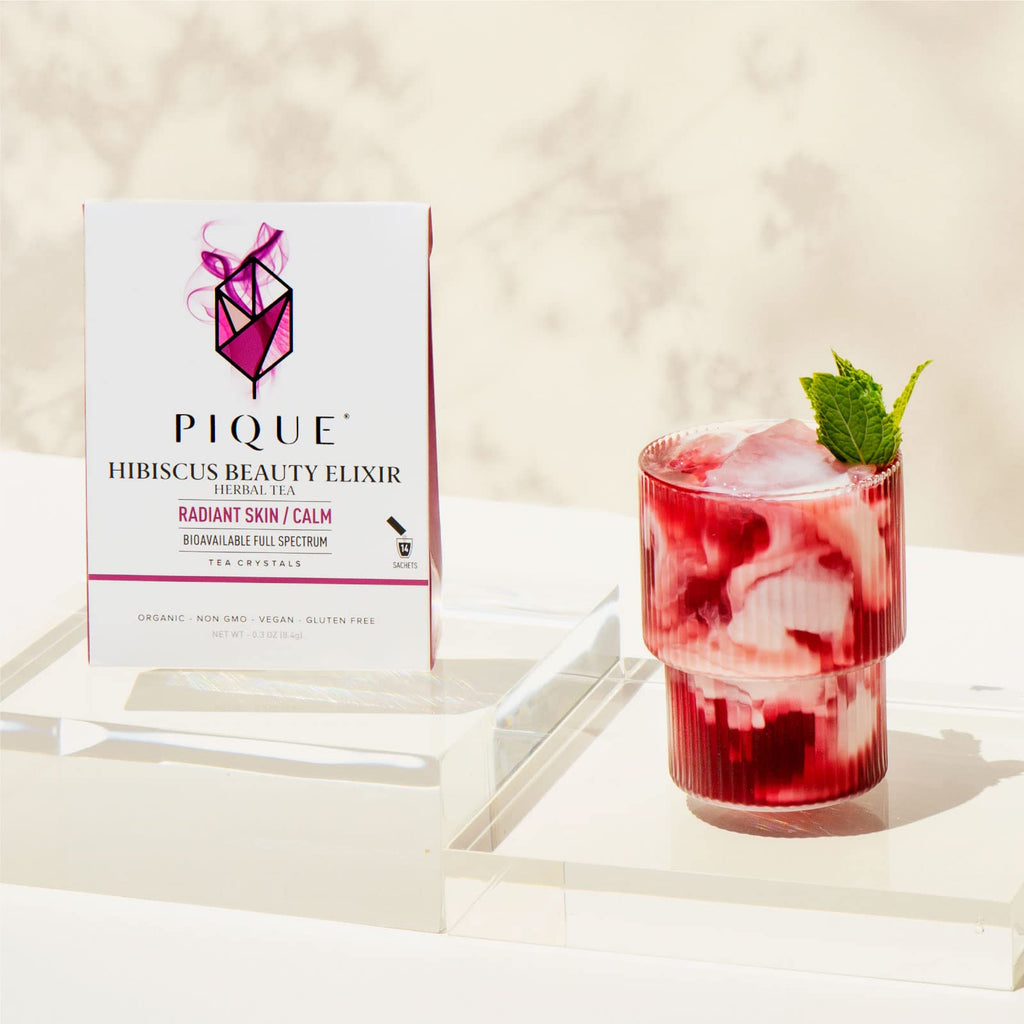 vibrant flavour hibiscus tea crystals