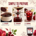 vibrant floral tea infusion