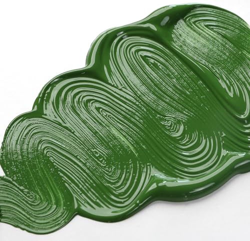 vibrant green acrylic for artists