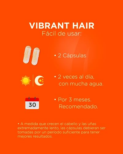 Vibrant Hair blended vitamin benefits