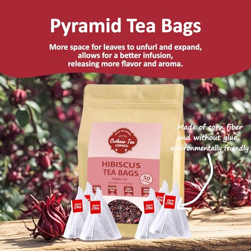 Vibrant hibiscus tea for iced drinks