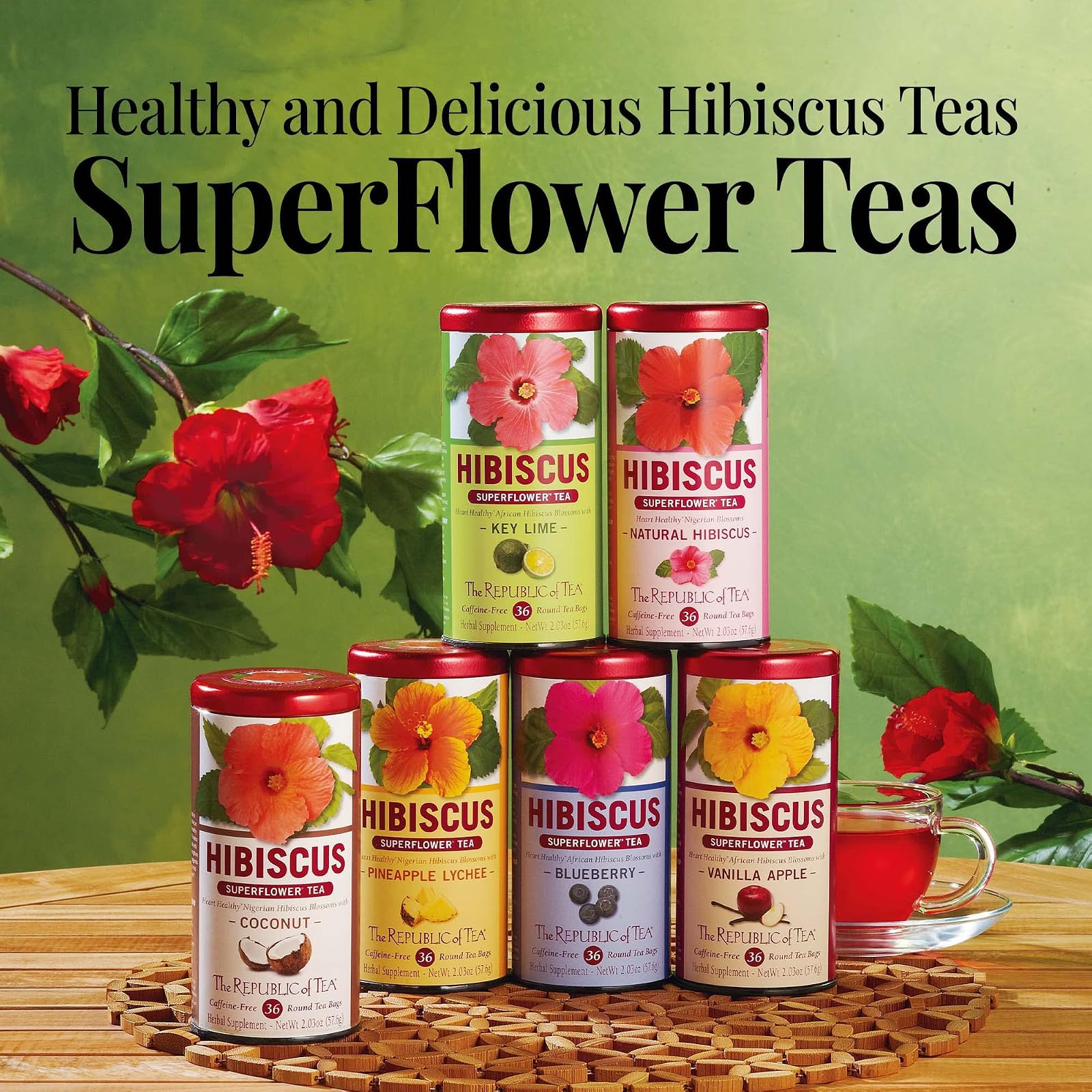 vibrant hibiscus tea for wellness