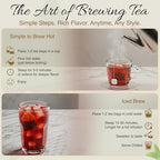 Vibrant hibiscus tea for wellness