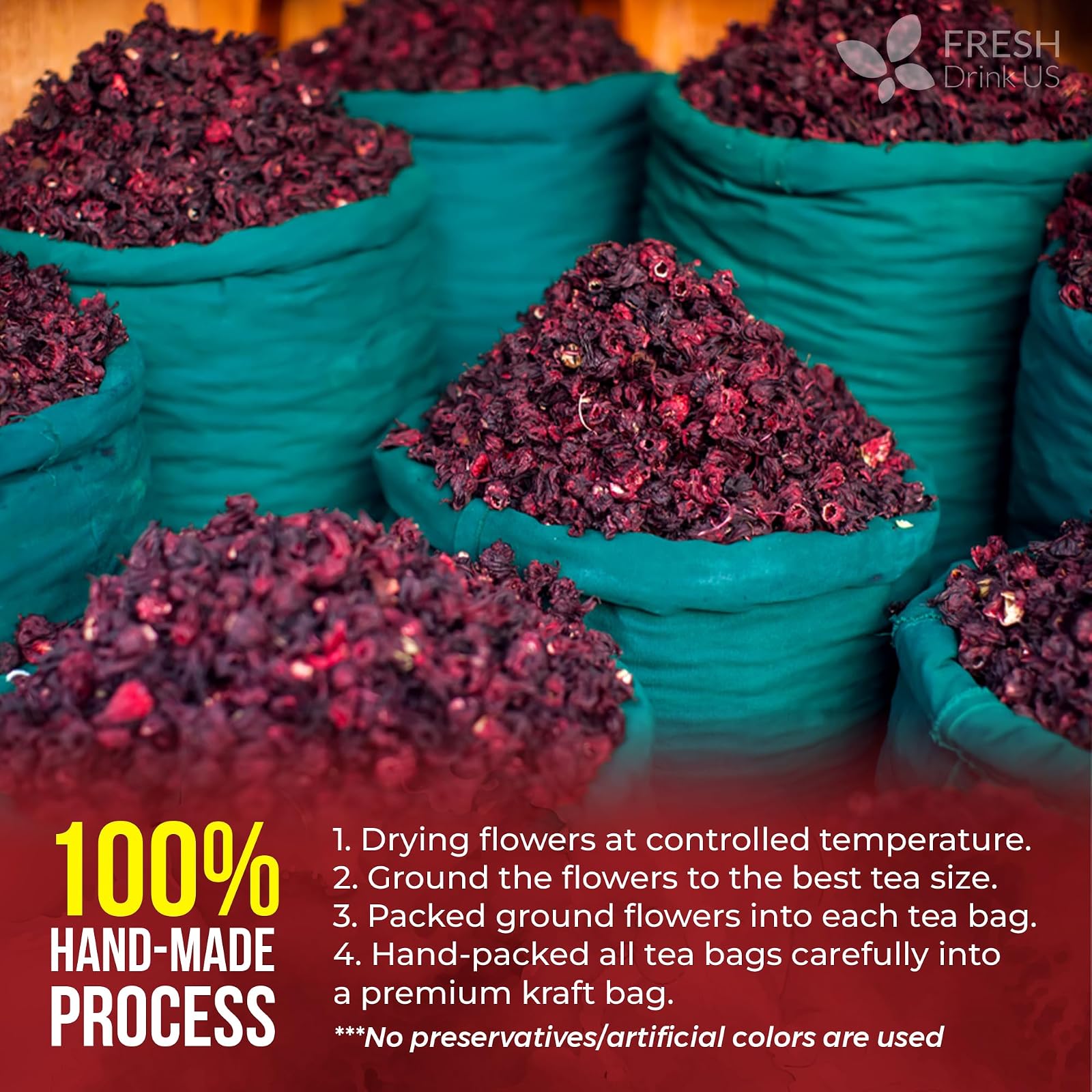 vibrant hibiscus tea for wellness