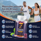 Vibrant skin with Gatchialv tanning gummies