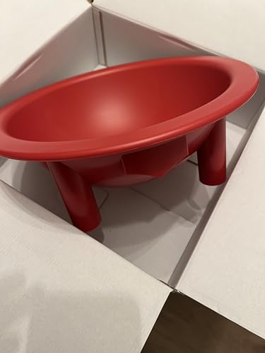 vibrant Tu'i Tonga red kava bowl