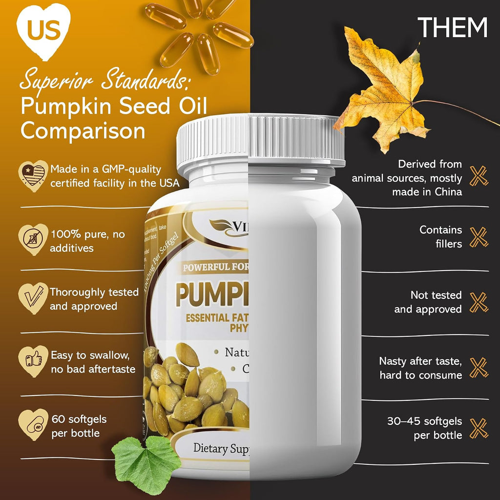 Vibraxlabs herbal pumpkin seed oil