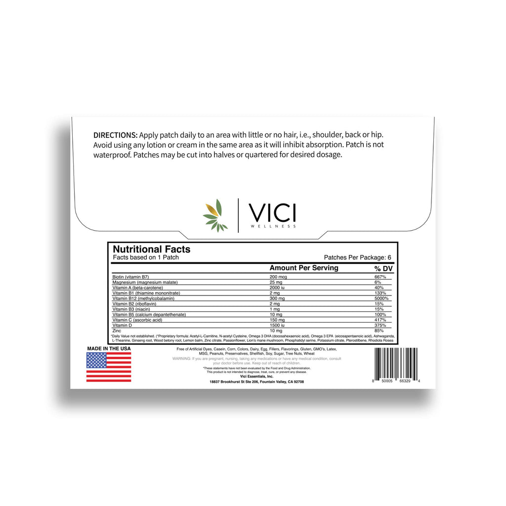 Vici Wellness Scatter Brain patches