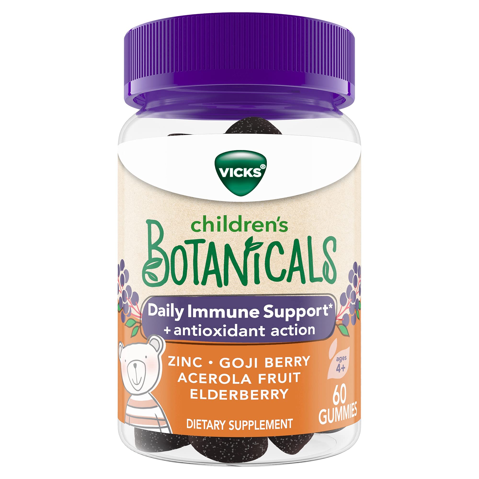 Vicks elderberry gummies for kids