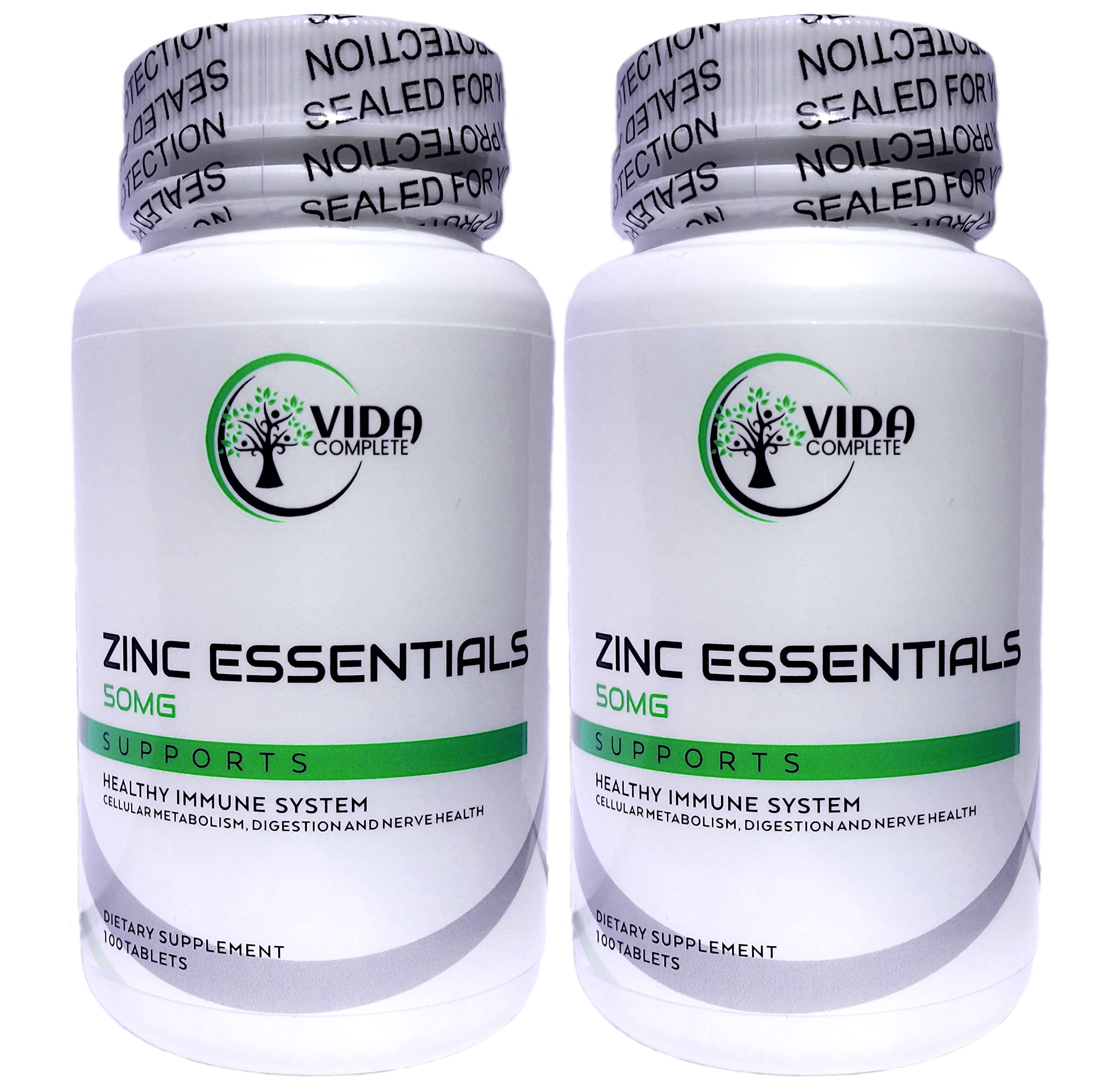 Vida Complete zinc supplement capsules