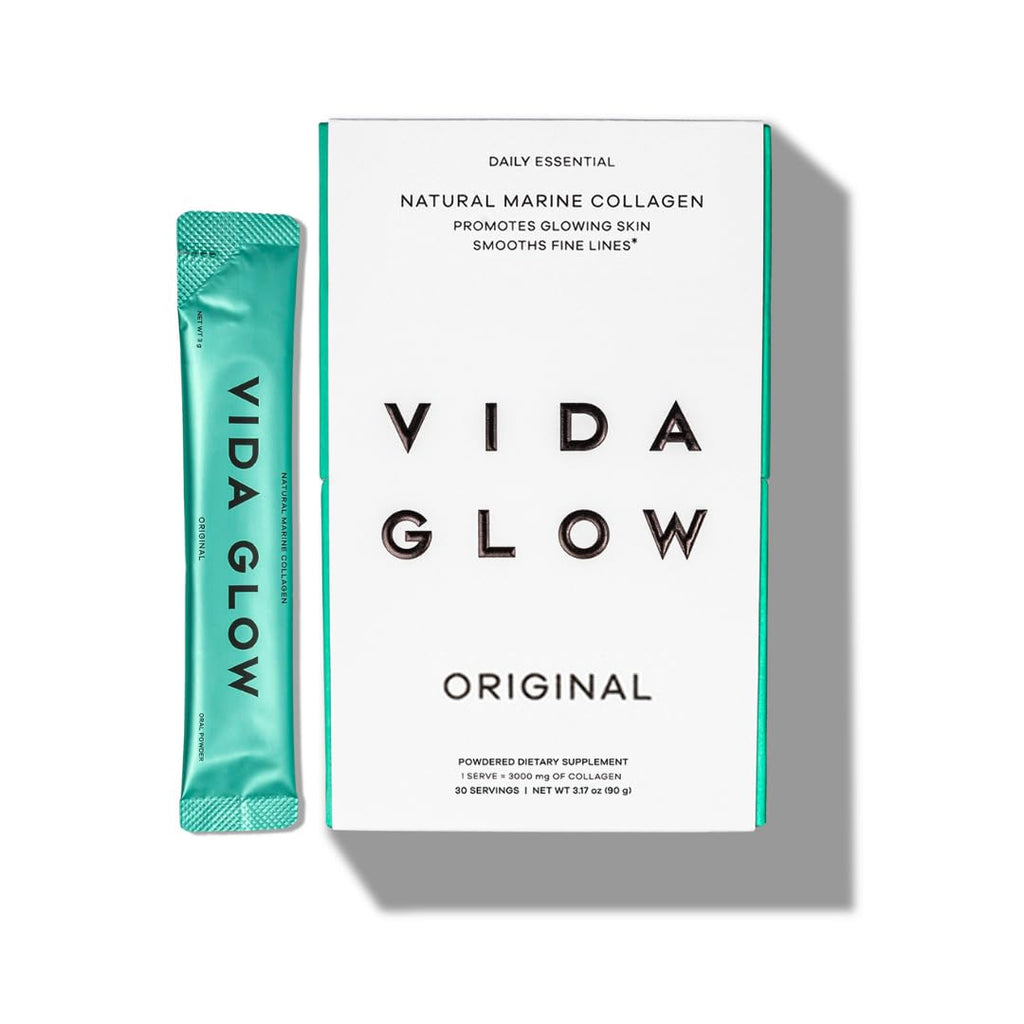 Vida Glow marine collagen powder benefits