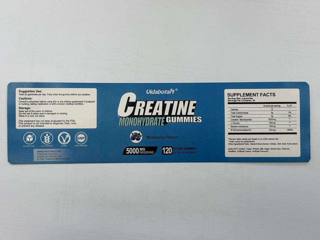 vidabotan creatine for enhanced endurance