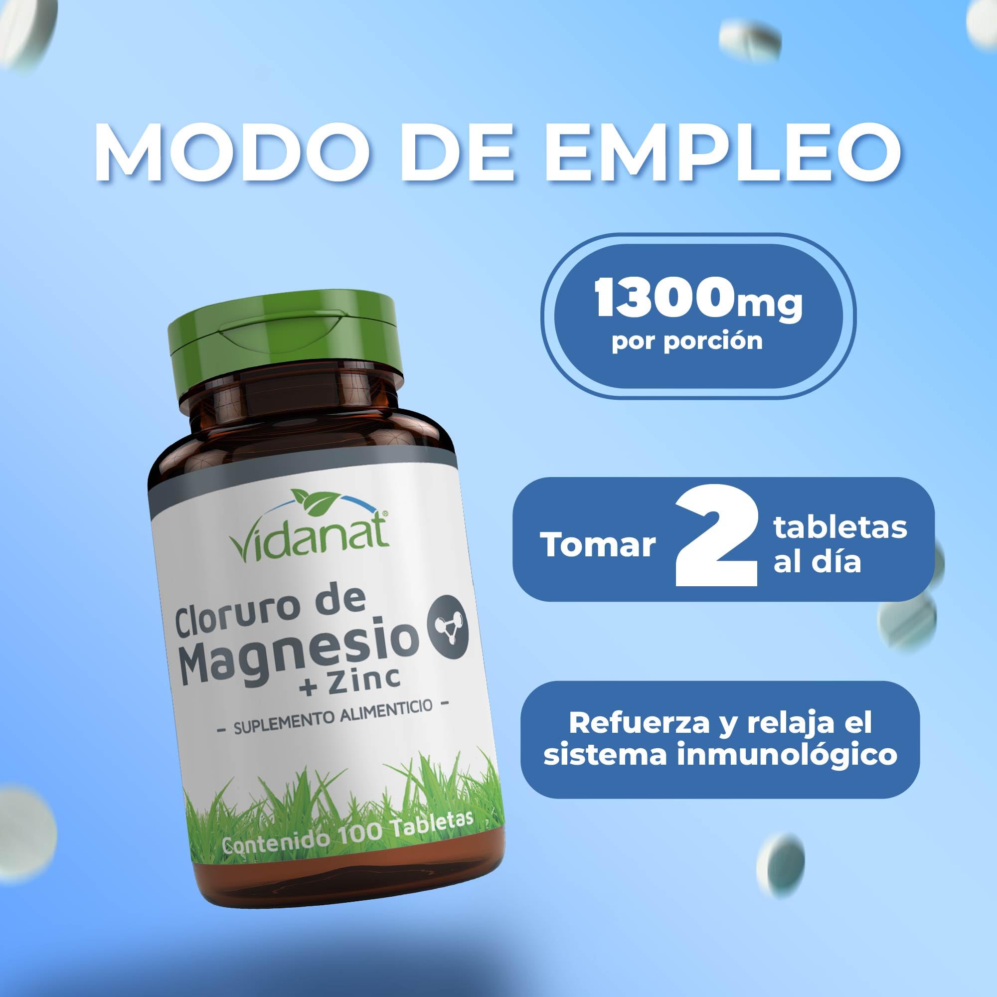 Vidanat magnesium for daily vitality