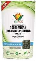 Viesun organic spirulina tablets for energy